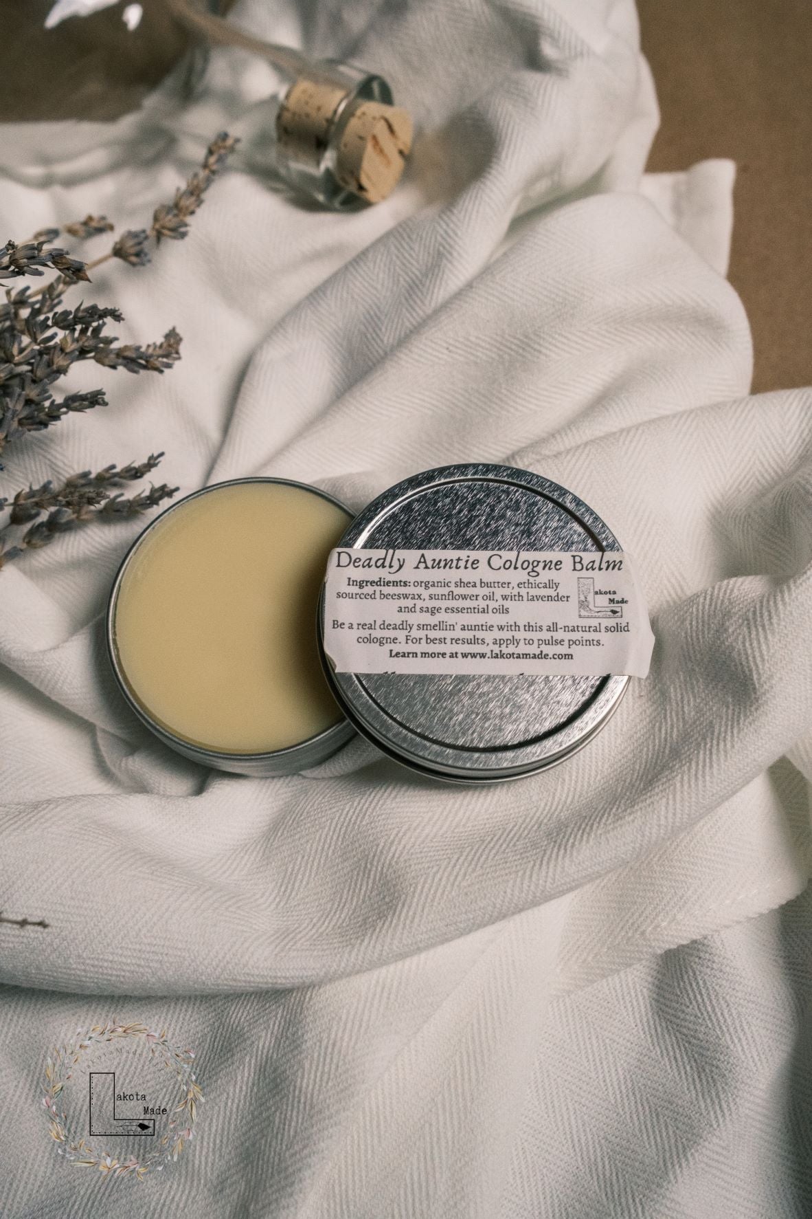 Deadly Auntie Cologne Balm – Lakota Made