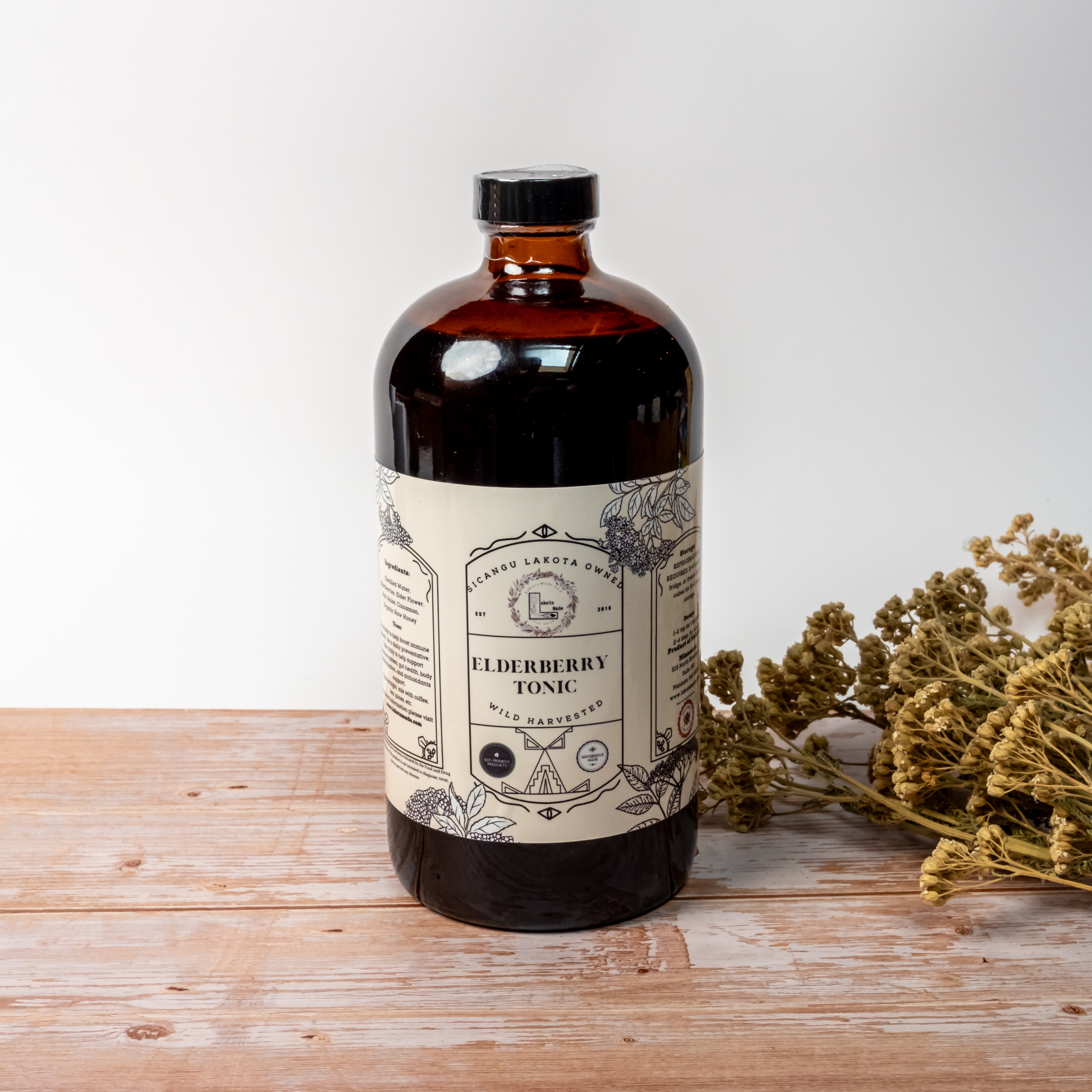 Elderberry Tonic 32oz – Lakota Made