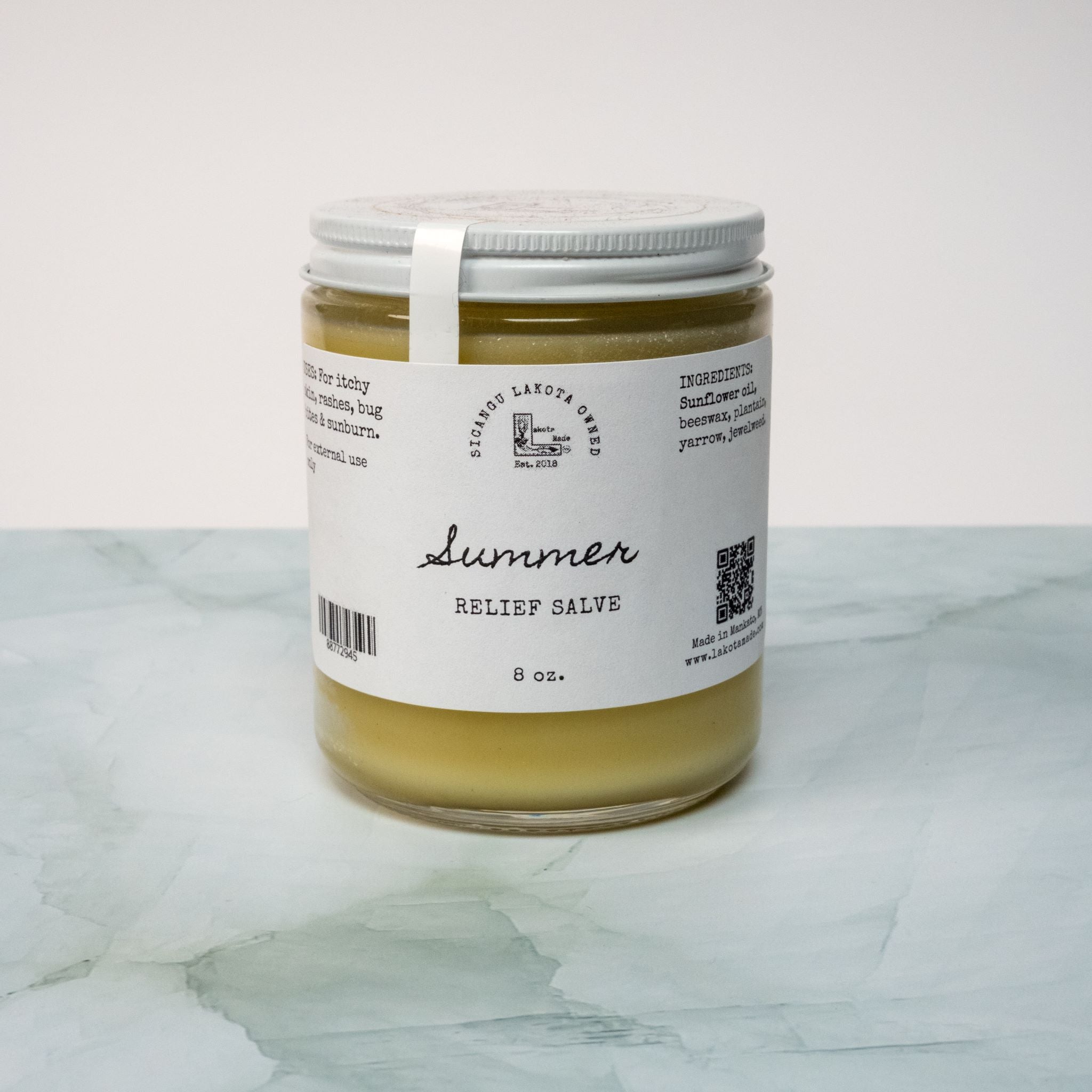 Summer Relief Salve 8 oz. | Natural Beauty & Skin Care | Lakota Made