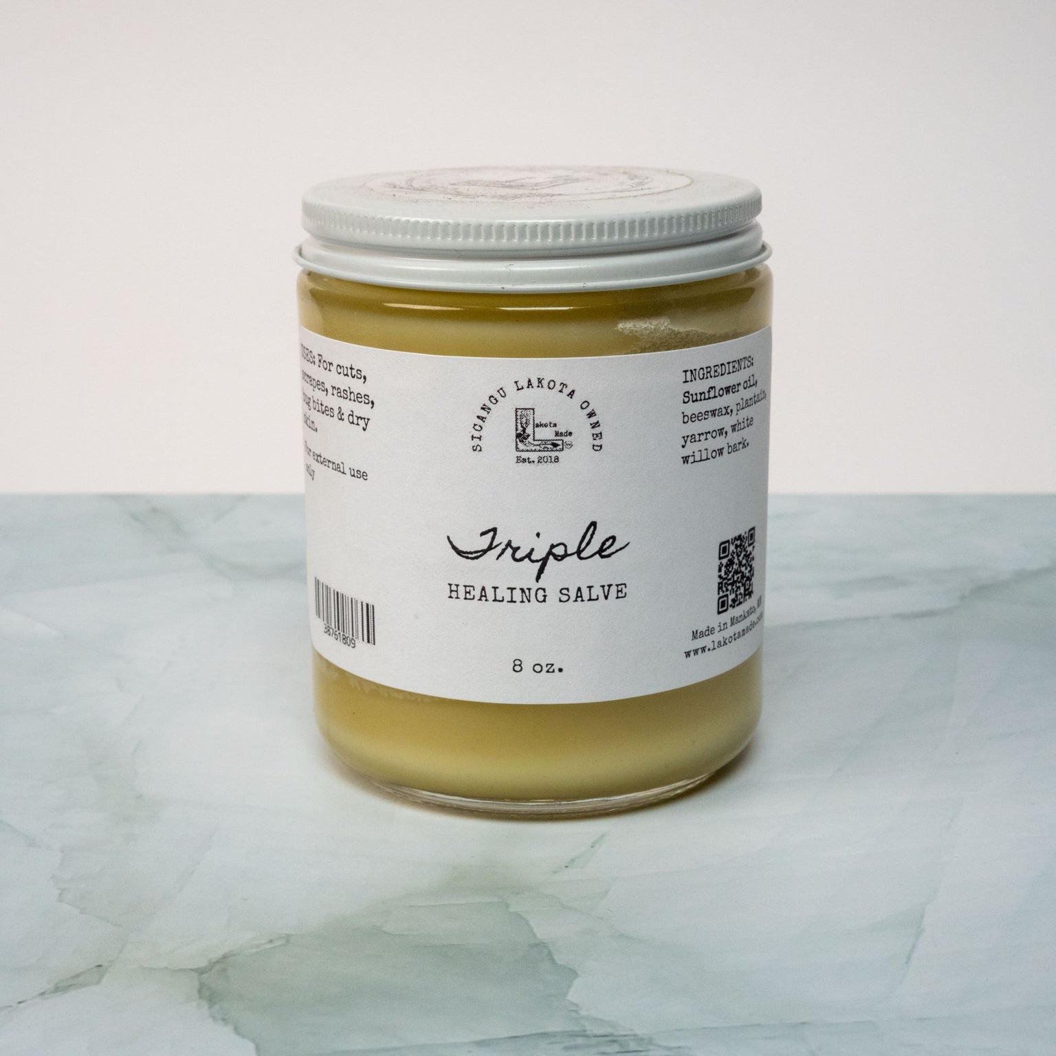 Triple Healing Salve 8 oz. | Herbal Salves | Lakota Made