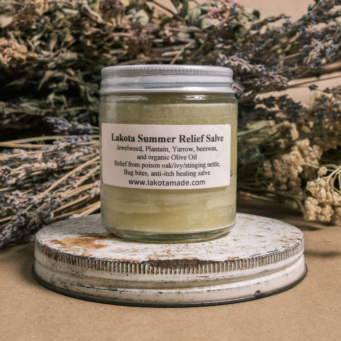 Summer Relief Salve 8 oz. | Natural Beauty & Skin Care | Lakota Made