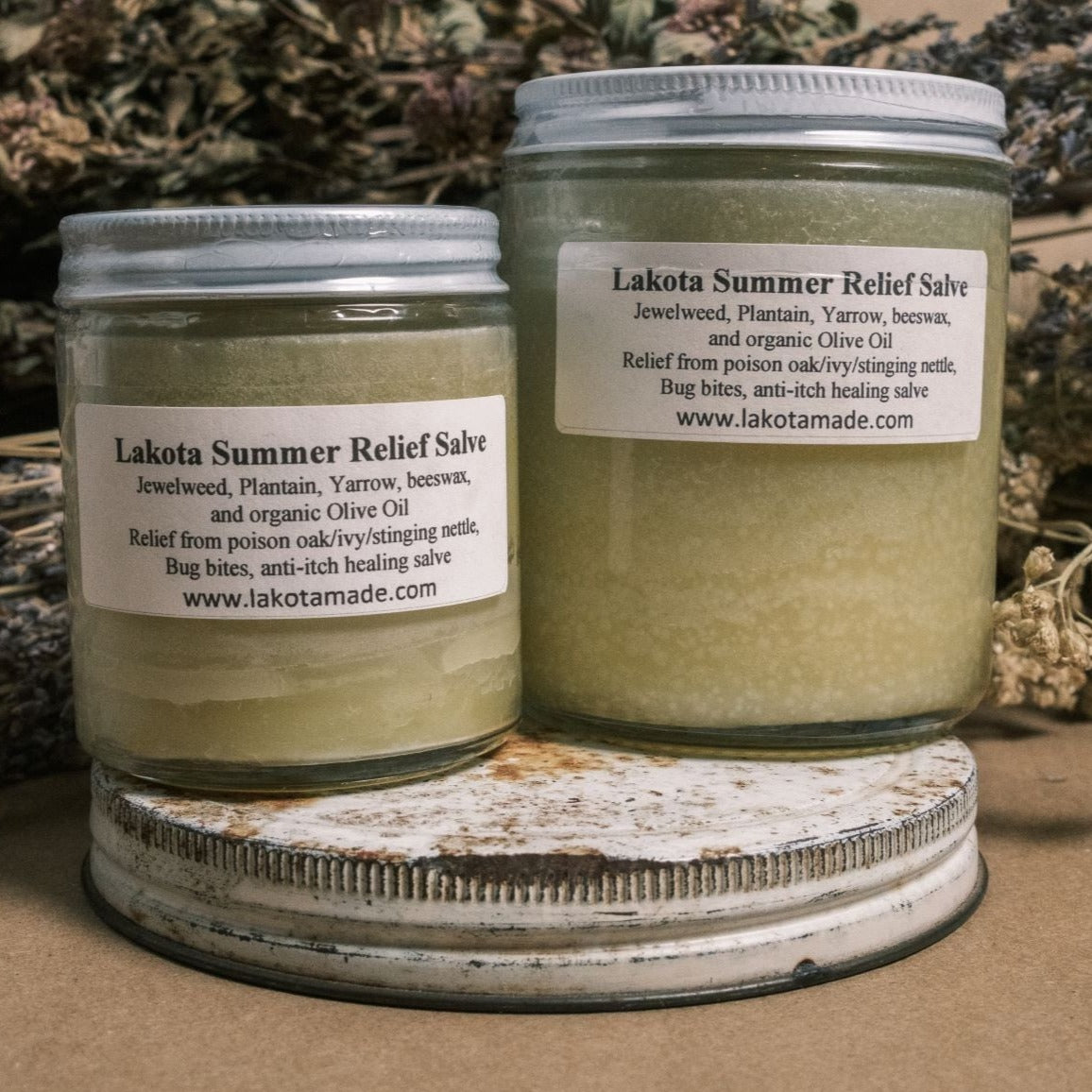 Summer Relief Salve 8 oz. | Natural Beauty & Skin Care | Lakota Made