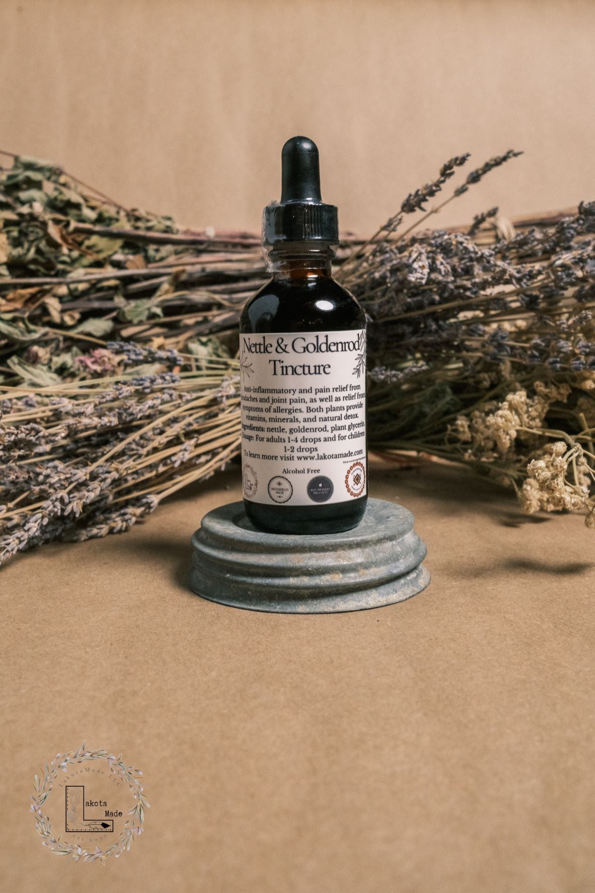 Nettle Goldenrod Tincture – Lakota Made