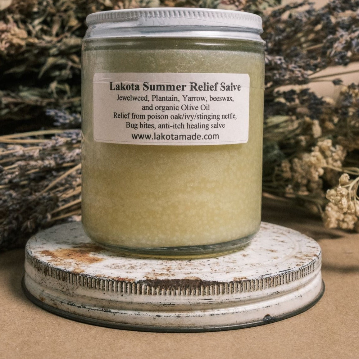 Summer Relief Salve 8 oz. | Natural Beauty & Skin Care | Lakota Made