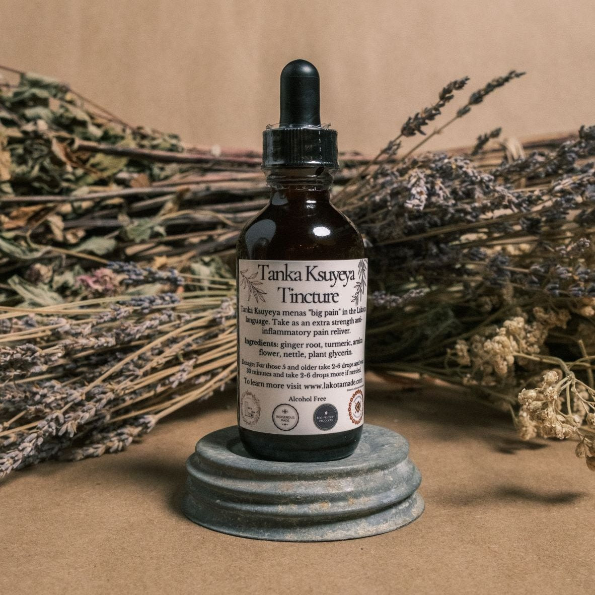 Taŋka Ksuyeya Tincture - Extra Strength Pain Relief– Lakota Made